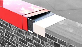 Parapet Wall Coping Metal