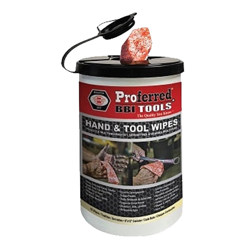 Part Number BBT-T99001, Hand & Tool Wipes On Pro-Fast