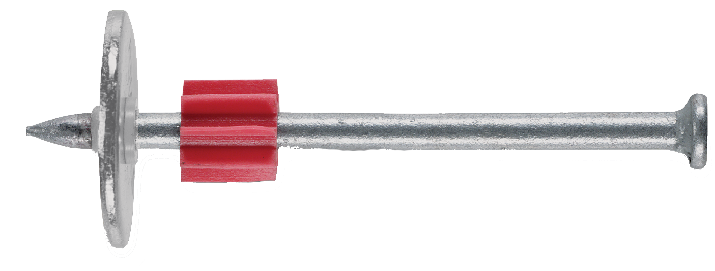 Part Number POWRAW50114, .300" Head Drive Pin w/ 1" Washer: 2 1/4" On ...