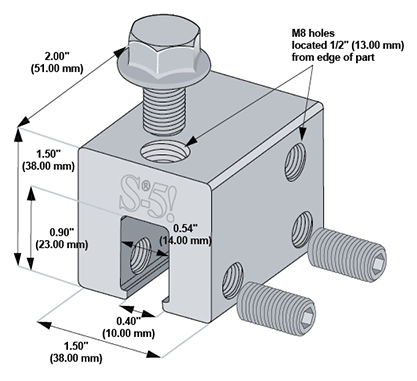 Part Number GAR-154886, S-5-U Clamps On Pro-Fast